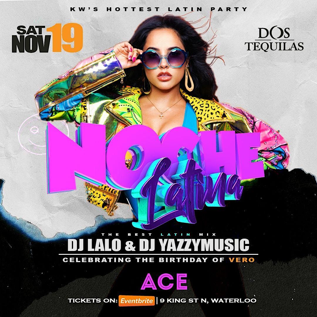 Dos Tequilas Noche Latina NOV 19th! | Ace Ping Pong, Waterloo, ON ...