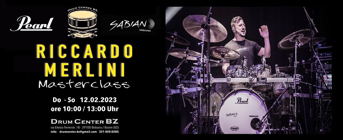 RICCARDO MERLINI - Masterclass at Via Enrico Fermi, 18, Bolzano on 12th ...