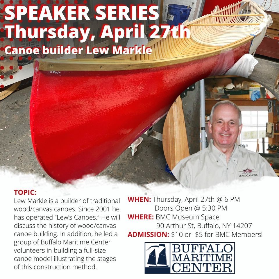 BMC Speaker Series: Wood-canvas canoes with builder Lew Markle | 90 ...