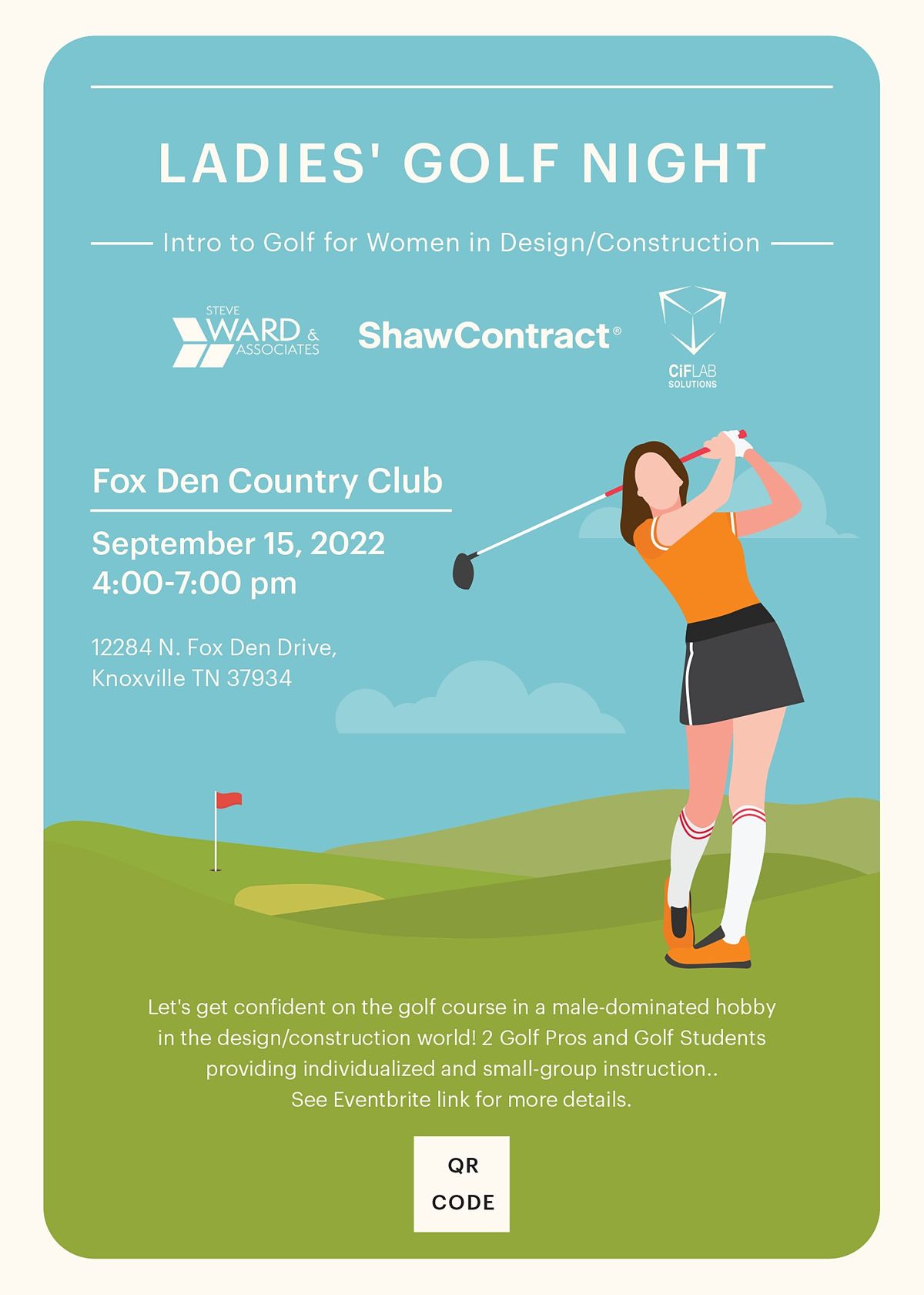 Ladies Golf Night at Fox Den Country Club, Knoxville on 15th September ...