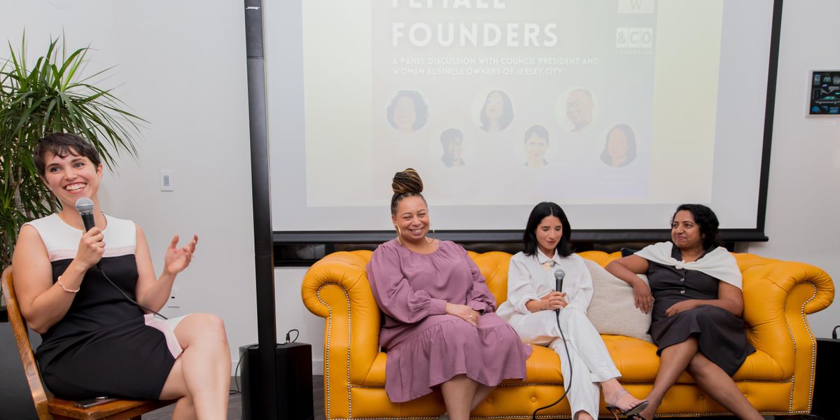 Jersey City Female Founders Panel at Andco, Jersey City on 26th January ...