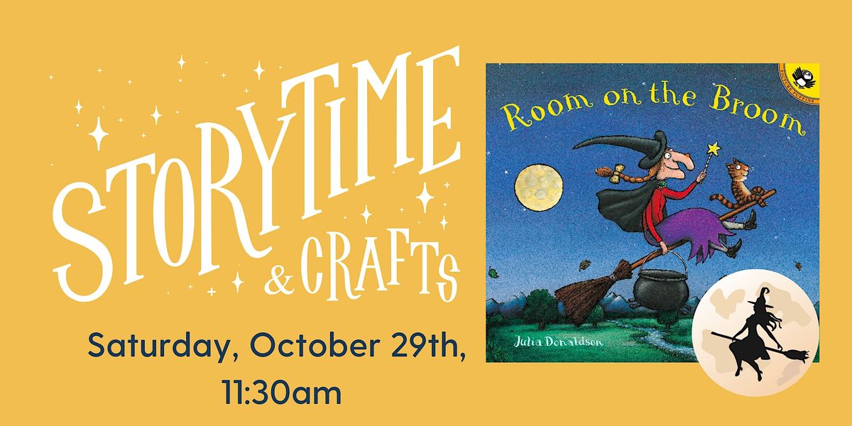 Storytime & Craft - Room on the Broom by Julia Donaldson | Bookery ...