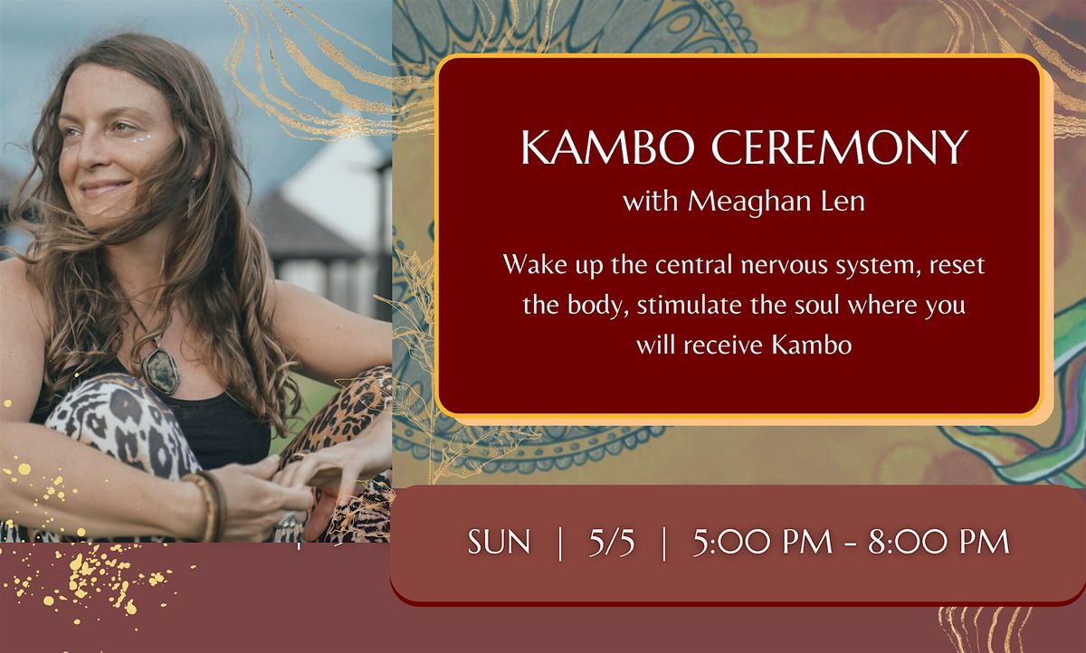 Rapé & Kambo Ceremony with Meaghan Len at Plant Magic Cafe, Denver on ...
