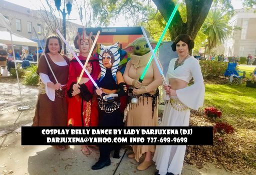 Cosplay belly dance by Lady Darjuxena at Clearwater Comic Con | Ross ...