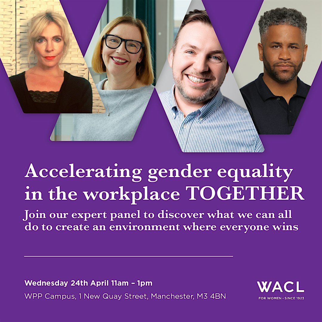 Accelerating gender equality in the workplace TOGETHER at WPP ...