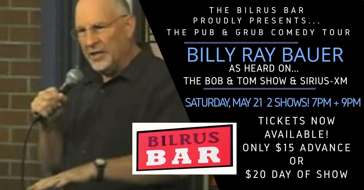 MT CLEMENS, MI | BILLY RAY BAUER @ THE BILRUS BAR at The Bilrus, Mount ...