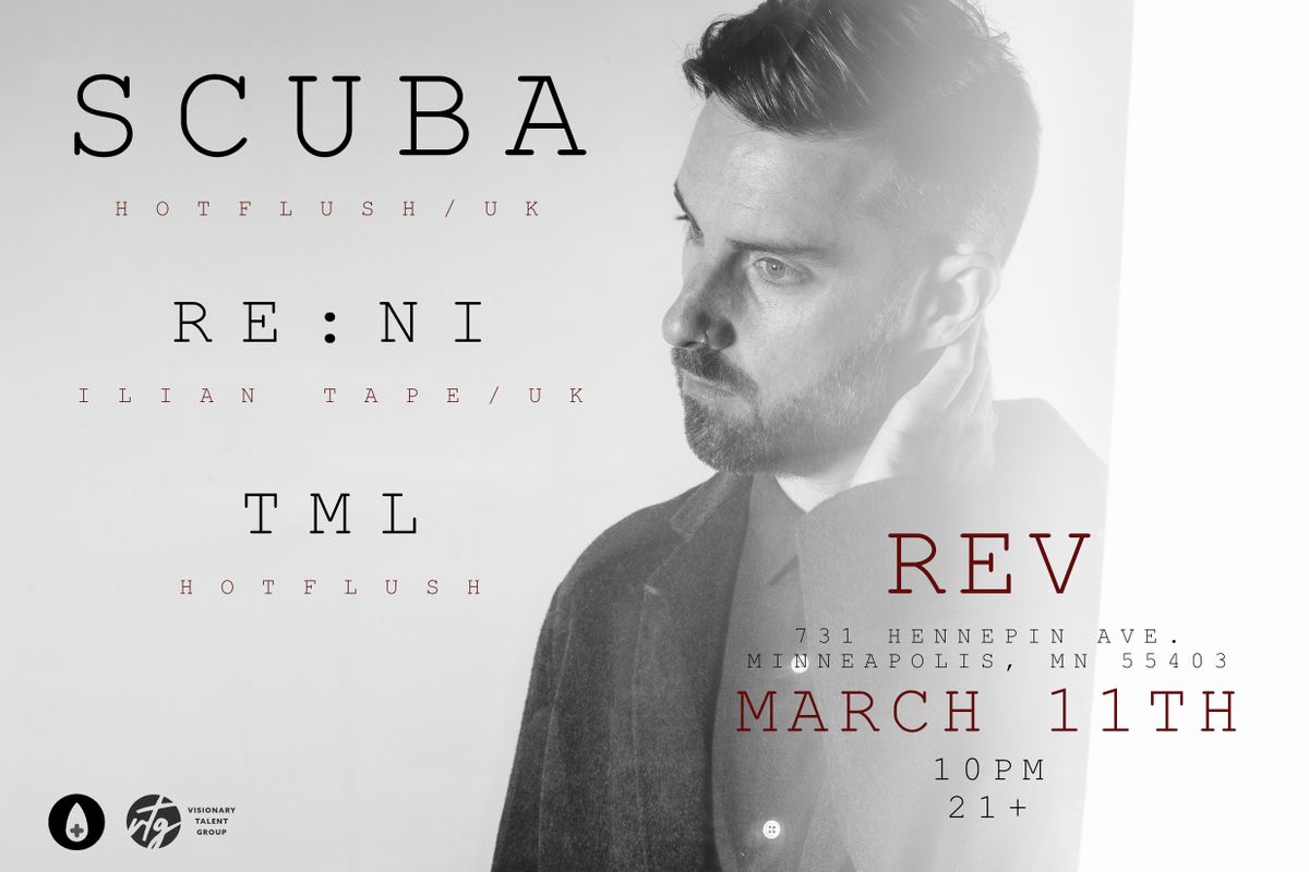 Scuba with re:ni and TML at REV | REV Ultra Lounge, Minneapolis, MN ...