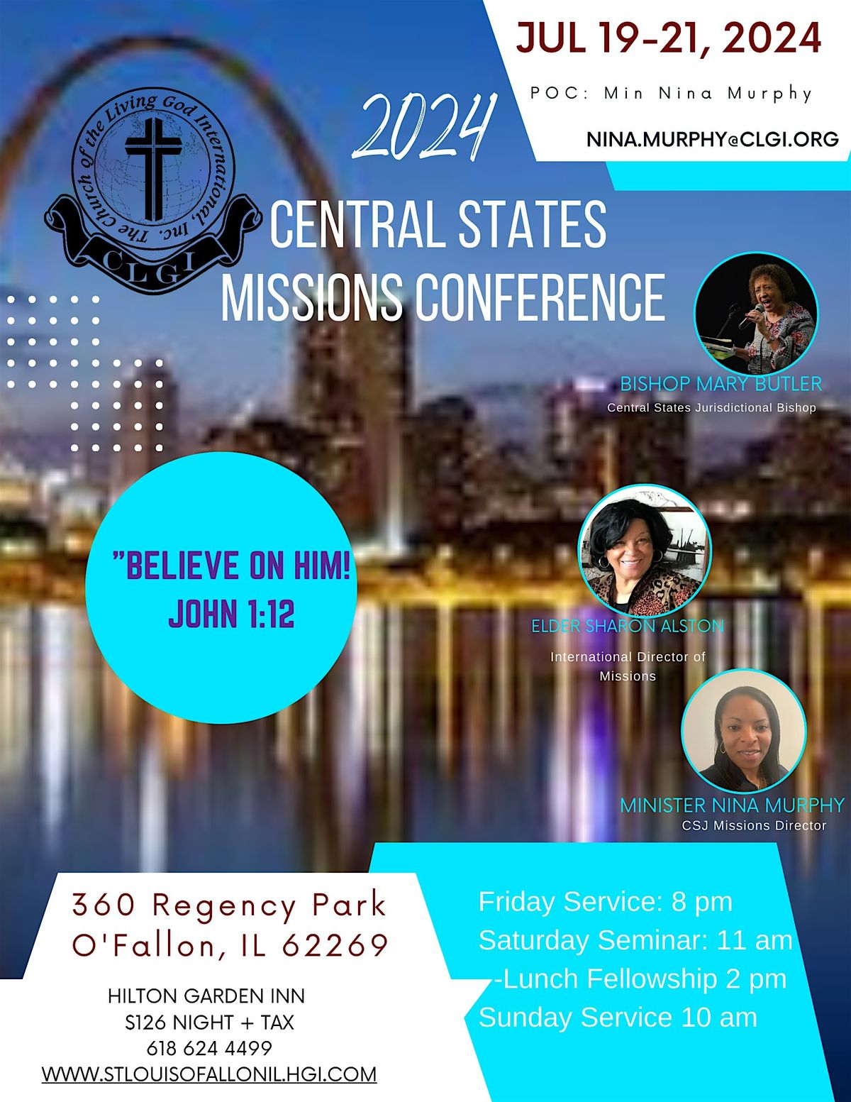 2024 Central States Jurisdiction Missions Conference at Hilton Garden ...