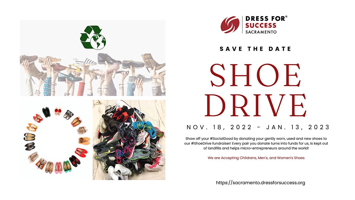 Dress for Success Shoe Drive | 4215 Norwood Ave, Sacramento, CA ...