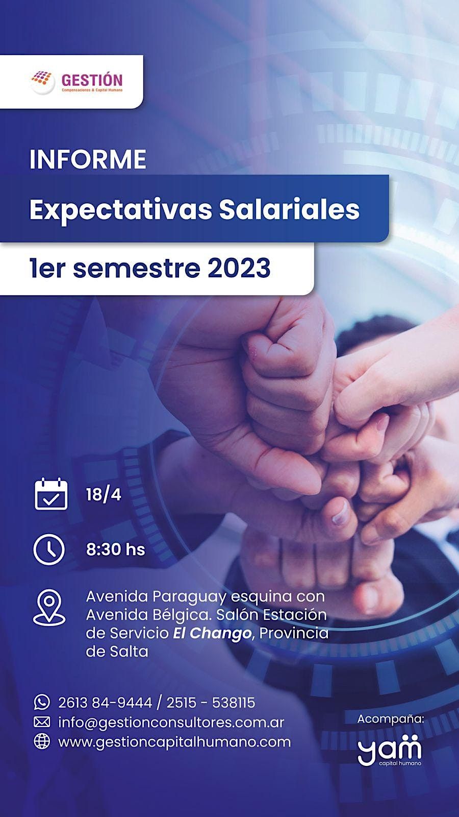 Informe Expectativas Salariales - 1er Semestre 2023 | ESTACION DE SERVICIO EL CHANGO SRL, Salta ...