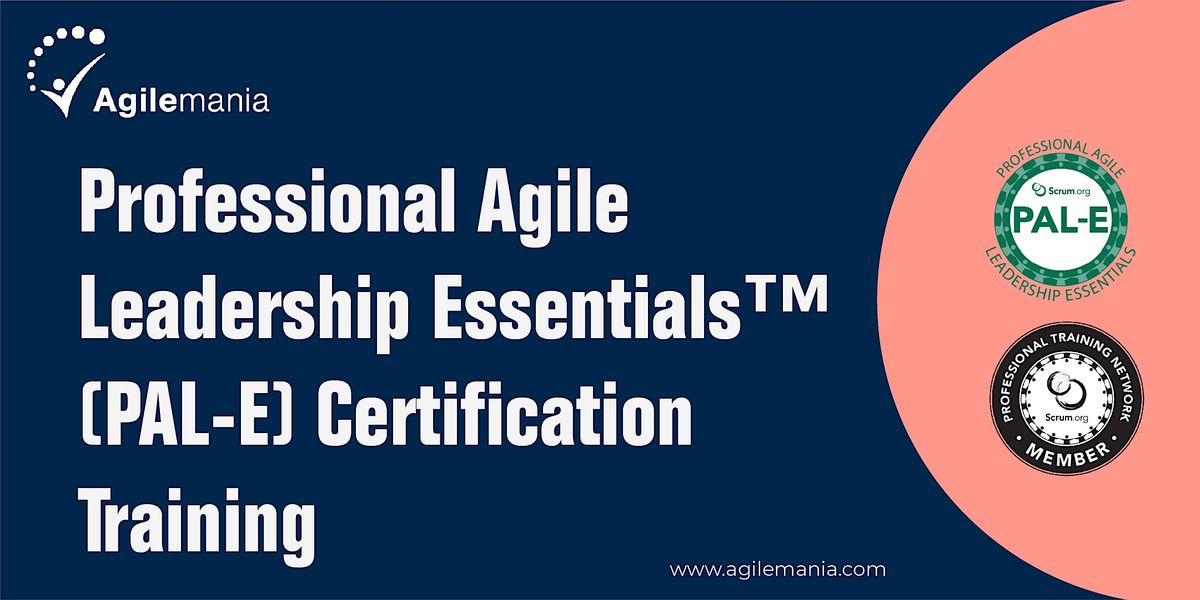 Professional Agile Leadership - Essentials (PAL-E) with certification ...