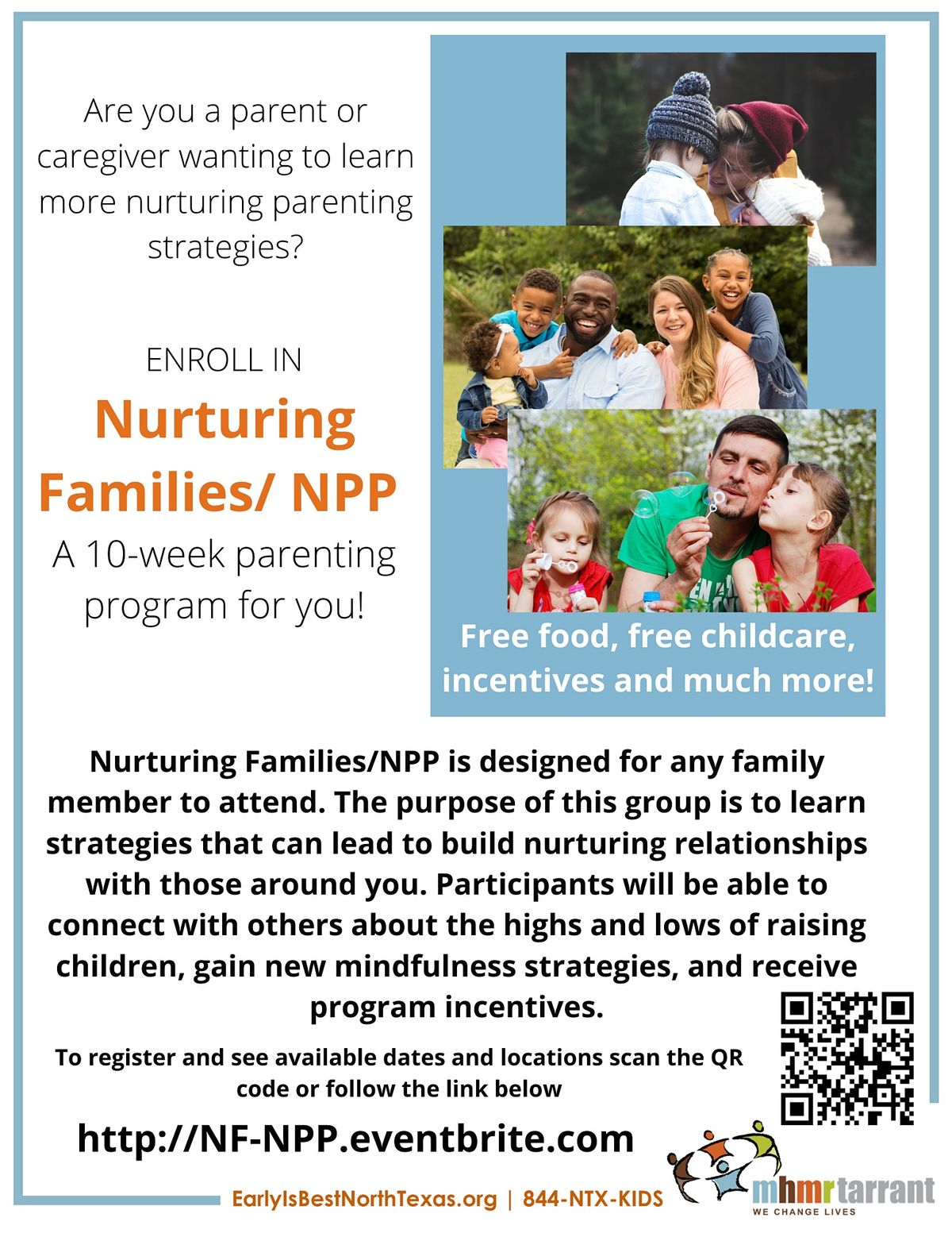 Face to Face Nurturing Parenting Program-Fort Worth- Spanish | Mental ...