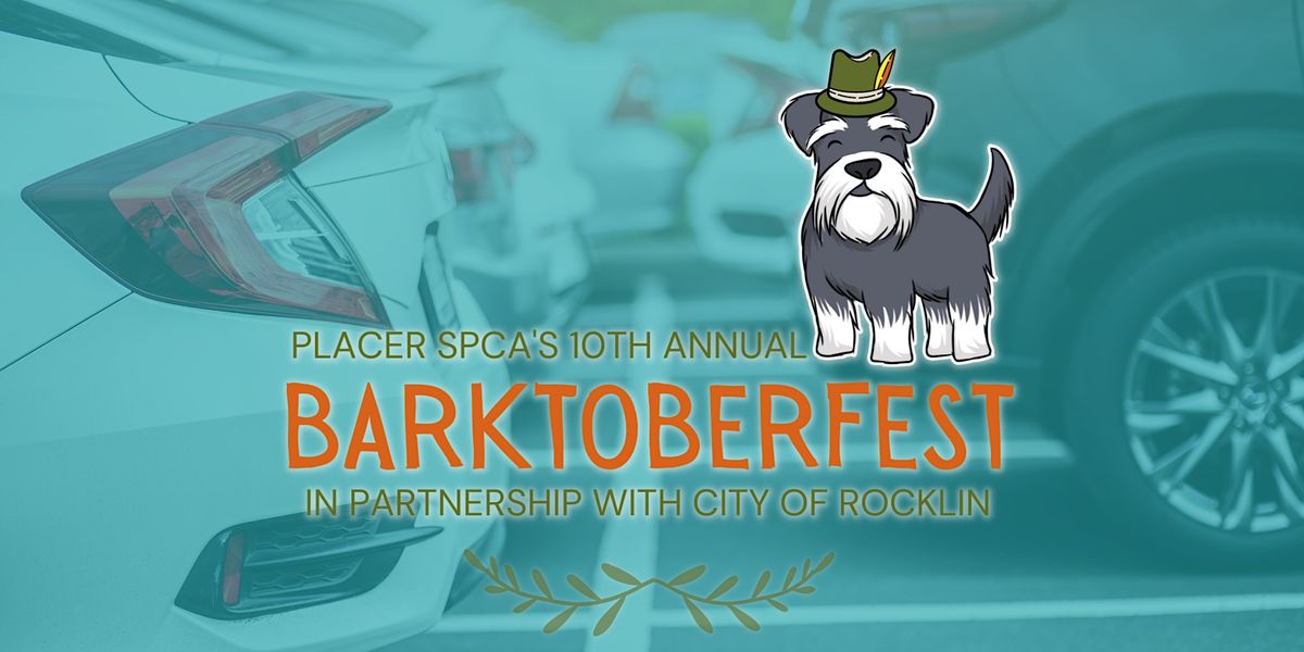 Barktoberfest 2022 Parking at Johnson-Springview Park, Rocklin on 22nd October, 2022