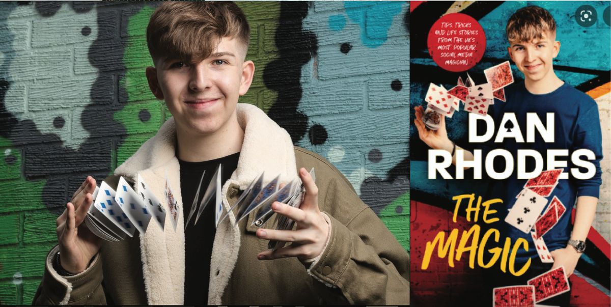 Dan Rhodes: The Magic at Festival Marquee, Howard Davis Park, Jersey on ...