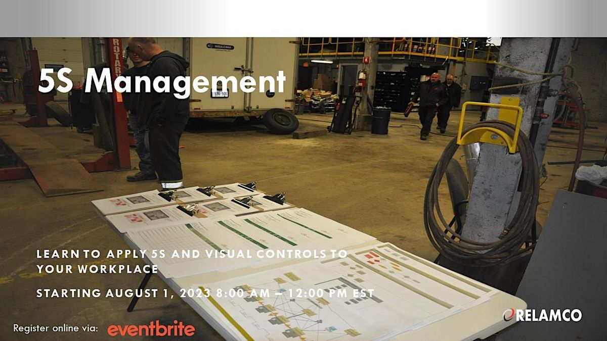 5S Management at Online on 1st August, 2023