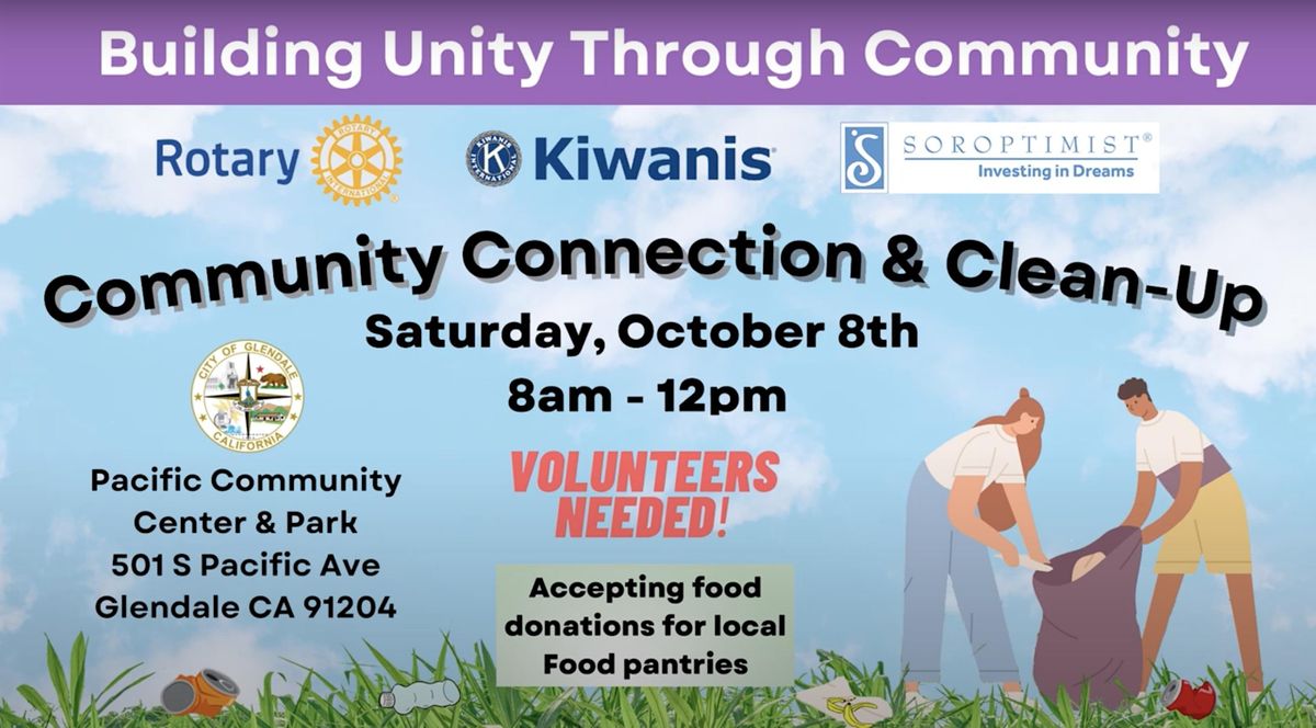 Community Connections and Clean-Up at Pacific Community Center & Park ...