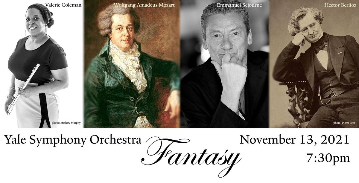 Yale Symphony Orchestra: Fantasy at Woolsey Hall, New Haven on 13th ...