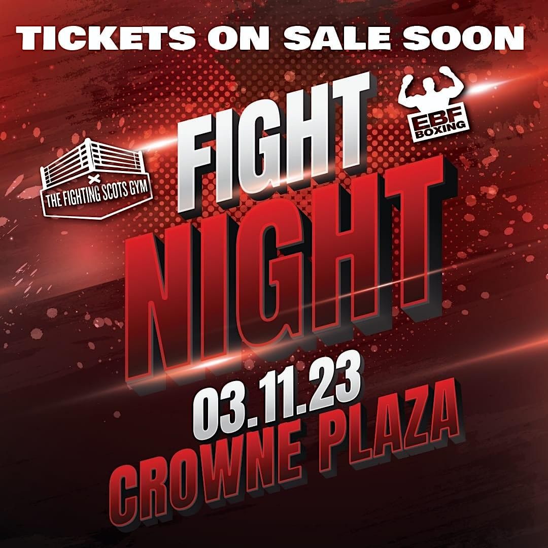 Fight Night Featuring DJ Stevie Lennon | Crowne Plaza Glasgow ...