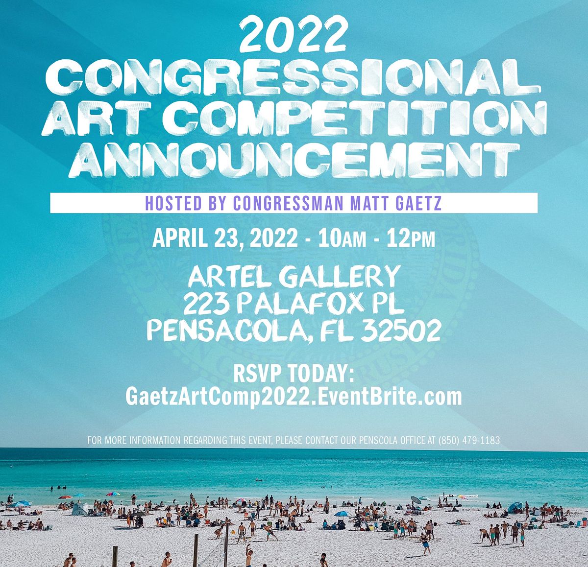 2022 Congressional Art Competition Announcement at Artel Gallery ...