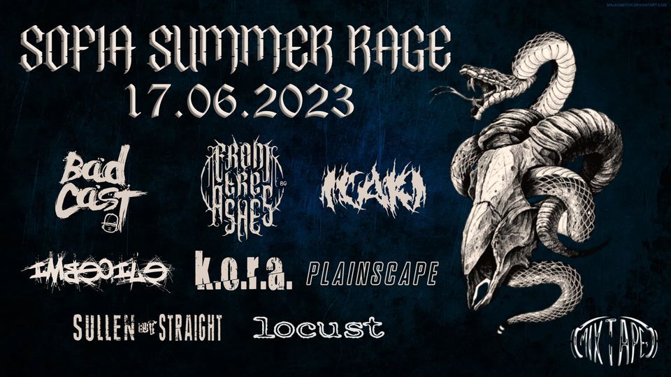 Sofia Summer Rage / 17.06 / Club Mixtape 5 at Club Mixtape 5, Sofia on ...