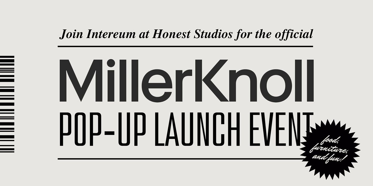MillerKnoll Launch Pop-Up Event at Honest Studios, Minneapolis on 20th ...