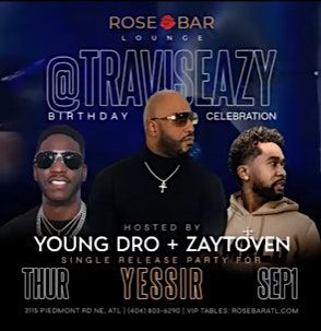 TRAP & R&B THURSDAYS at Rose Bar ATL | Rose Bar, Atlanta, GA ...