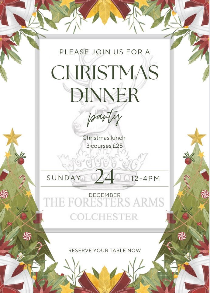 Christmas Dinner Party at 1-2 Castle Road, Colchester on 24th December ...