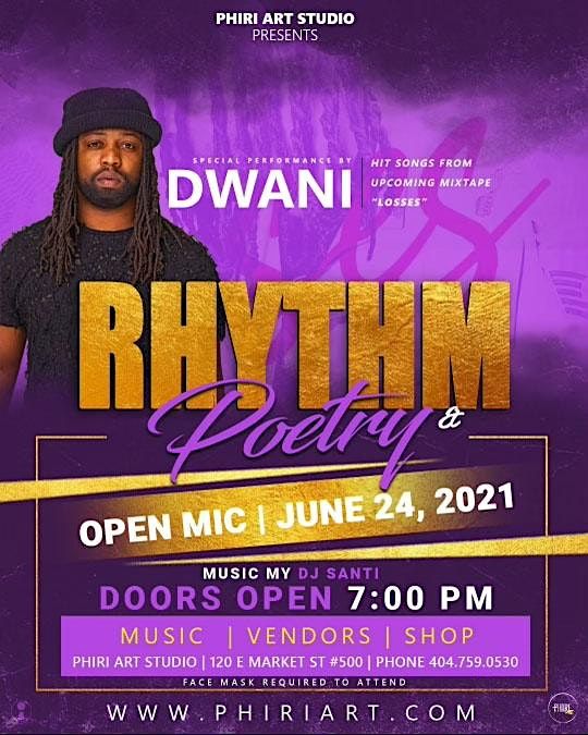 RHYTHM & POETRY 2023 @PHIRI | PHIRI ART GALLERY, Indianapolis, IN ...