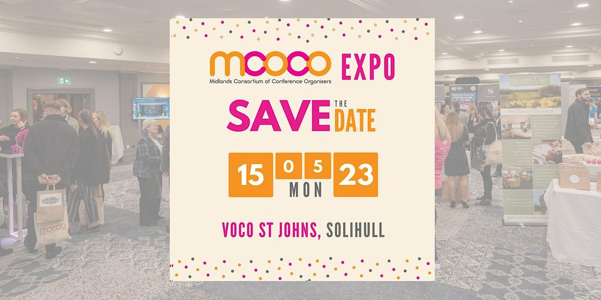 MCOCO Exhibition 2023 at Voco St Johns Hotel, Solihull on 15th May, 2023