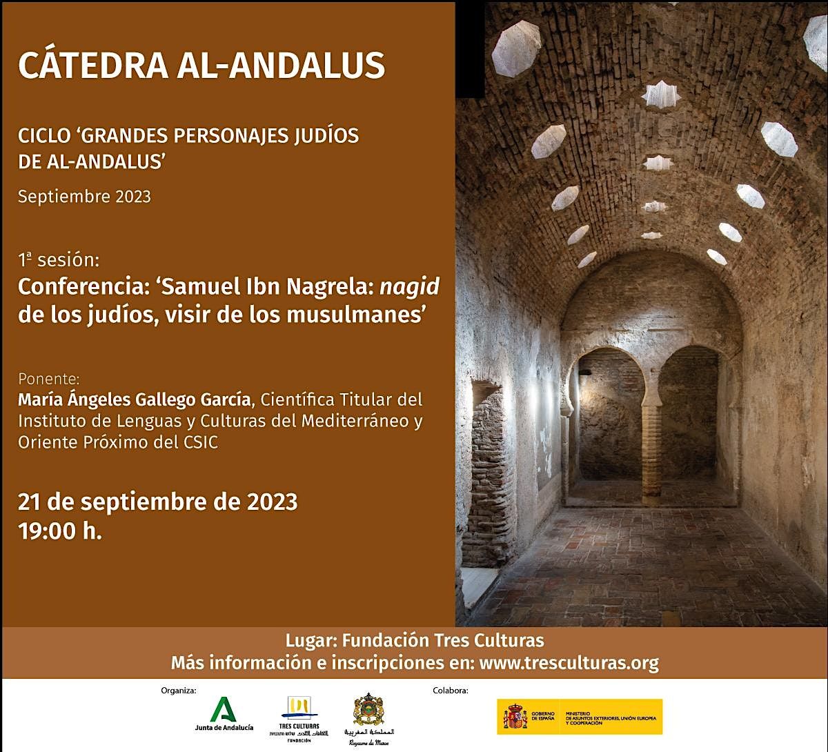 CÁTEDRA AL-ANDALUS. Ciclo `Grandes personajes judíos de al-Ándalus ...