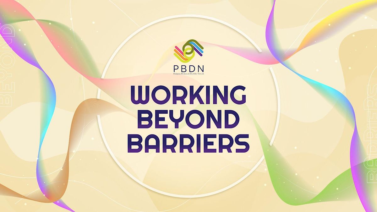 "Working Beyond Barriers" PBDN Conference | SMX Convention Center Aura ...