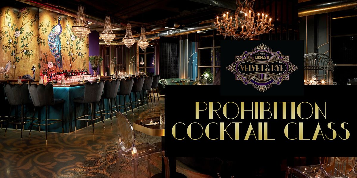 Prohibition Cocktail Class + Dinner at Lena's Wood-Fired Pizza & Tap ...
