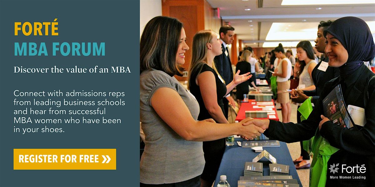 2024 Forté MBA Forum – Dallas | The University of Texas at Dallas ...