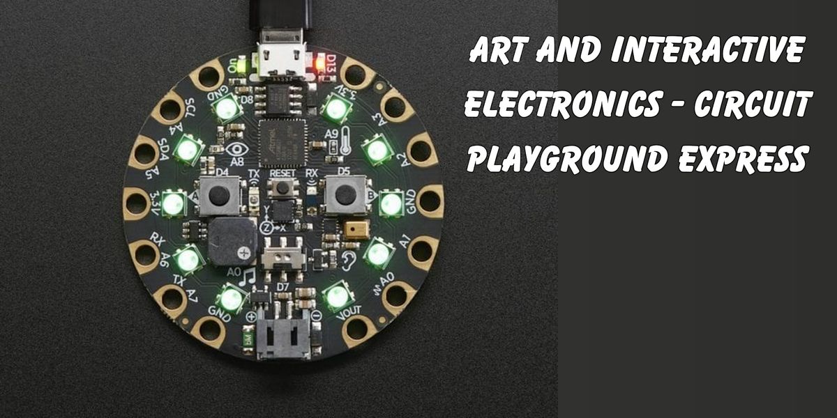 Art and Interactive Electronics - Circuit Playground Express at Artisan's Asylum, Boston on 14th ...