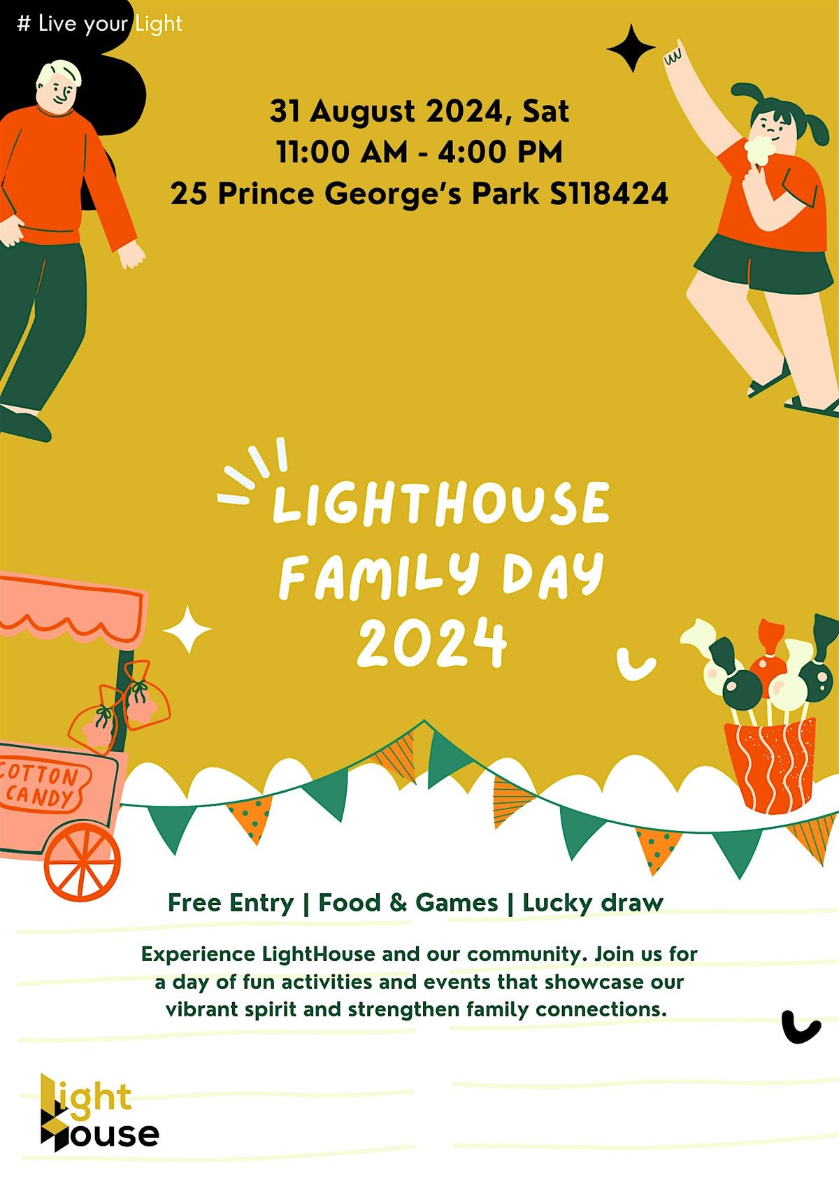 LightHouse Family Day 2024 | 25 Prince George's Park, Queenstown, SG | August 31, 2024