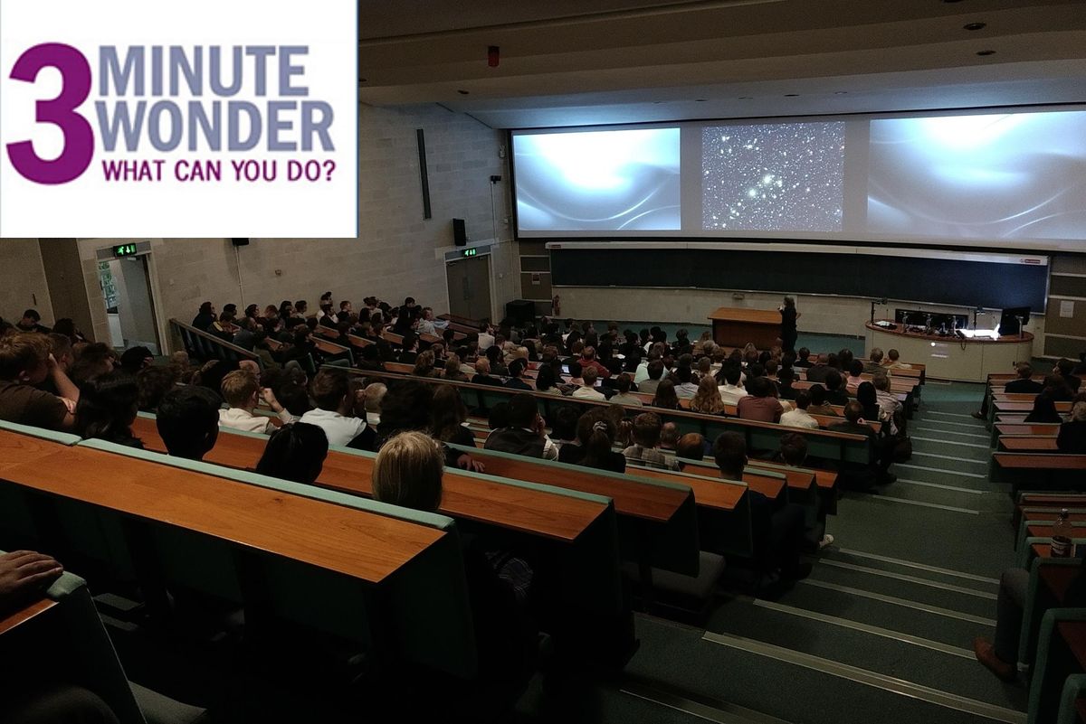 Cavendish Festival 2022 - 3 Minute Wonder | Cavendish Laboratory ...