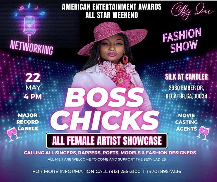 Boss Chicks all female music showcase and Fashion show | Silk At ...