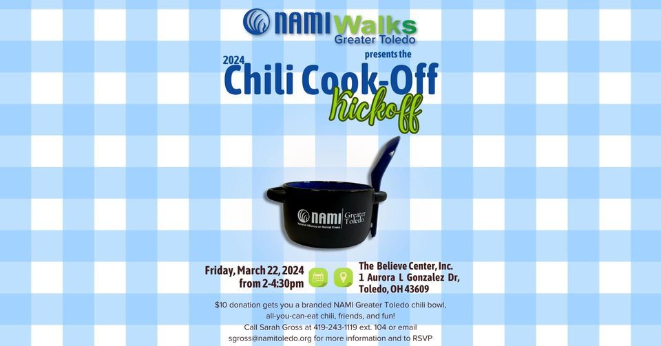 Chili Cook-Off - NAMI Walks Kickoff at Aurora Gonzales Community and ...