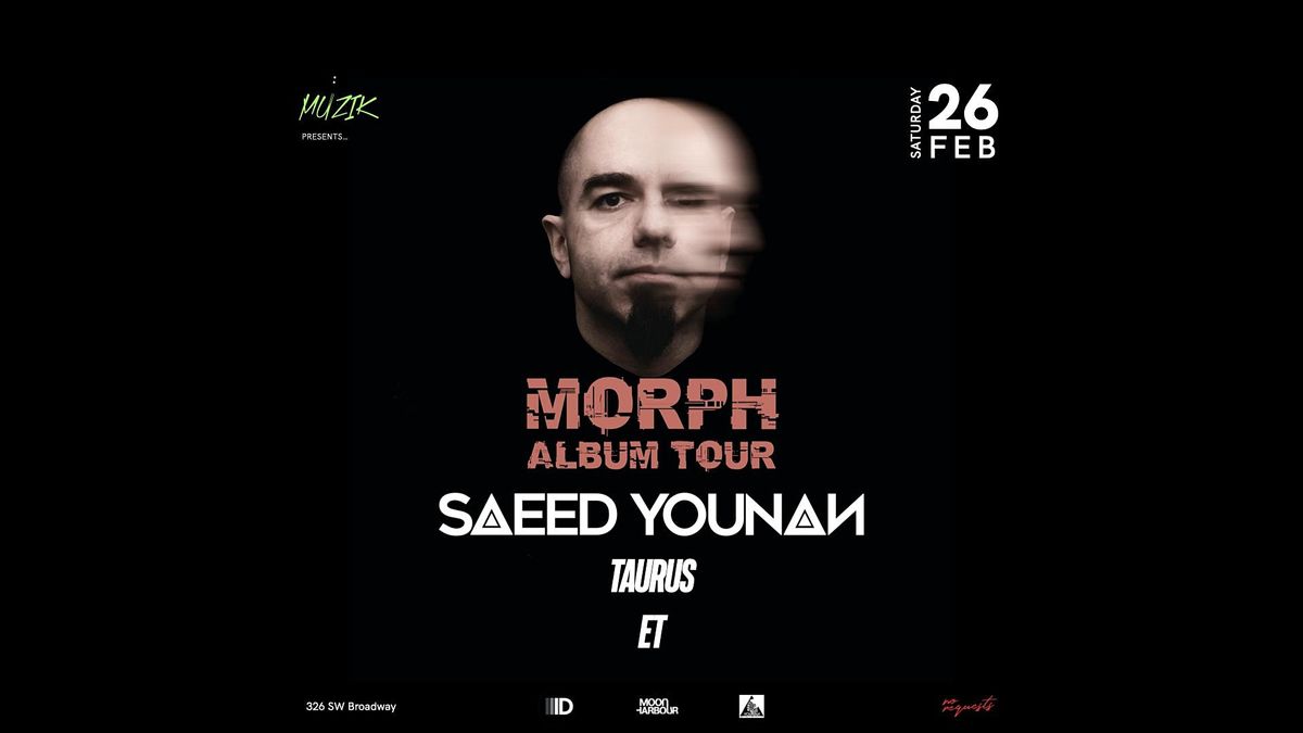 Muzik with Saeed Younan, Taurus and ET at No Requests, Portland on 26th ...
