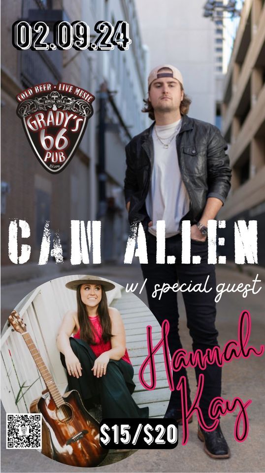Cam Allen w/ guest Hannah Kay | 444 W Main St, Yukon, OK | February 9, 2024