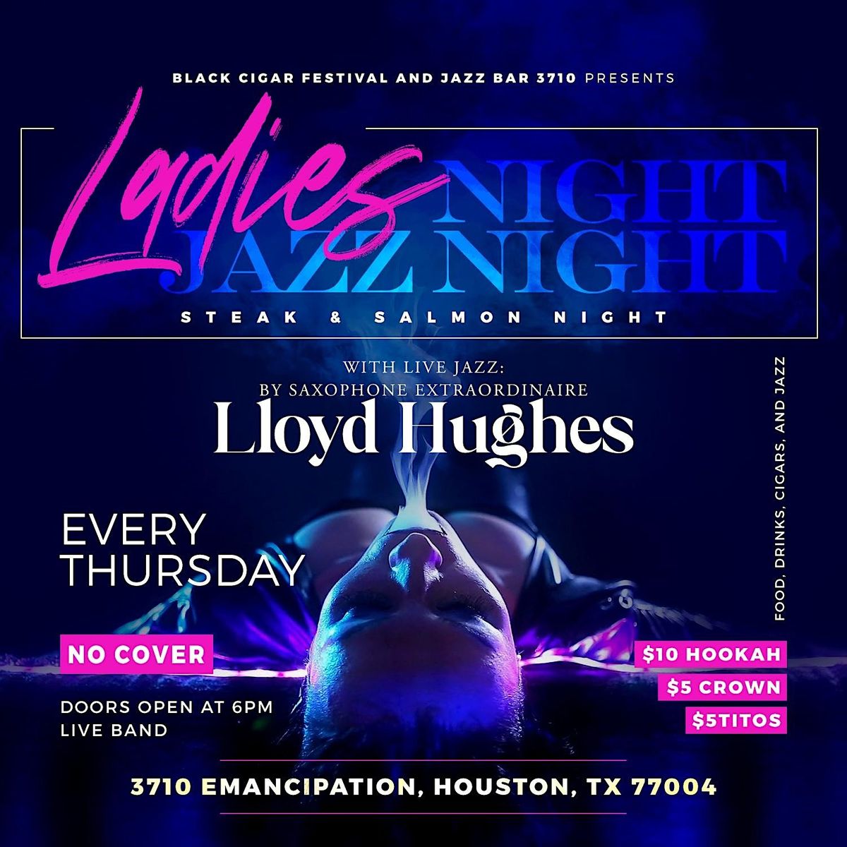 Ladies Night Every Thursday@ Club 3710 ! | 3710 Emancipation Ave ...