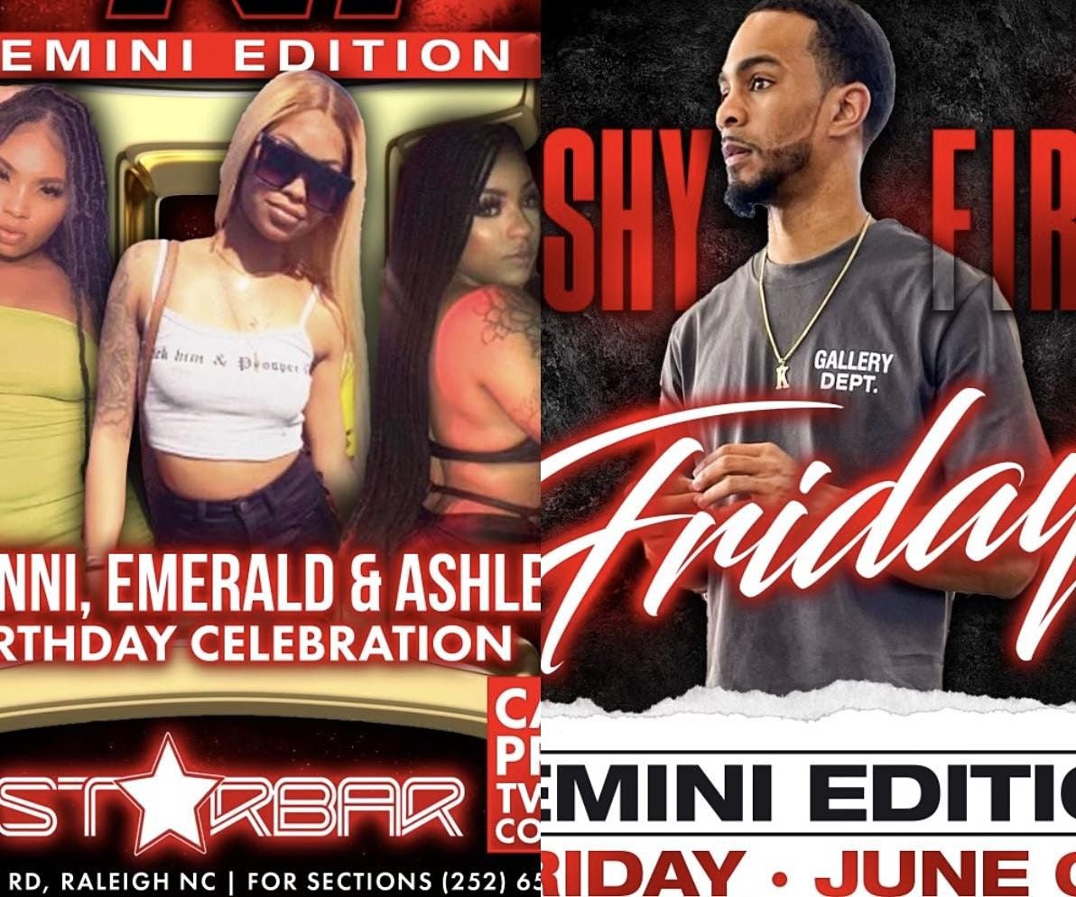 FNF/Flashy First Friday | Star Bar Raleigh | June 3 to June 4