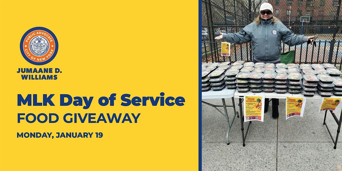MLK Day of Service: Food Giveaway (Multiple Locations) at Union Grove ...