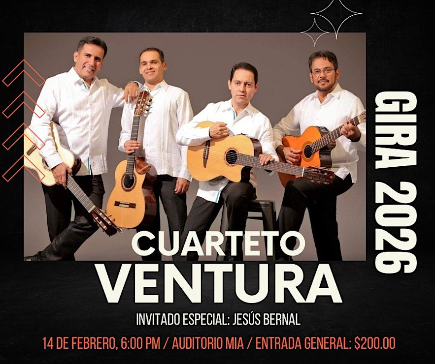 Cuarteto Ventura Gira 2026 at MIA (Modular Inés Arredondo), Culiacán ...