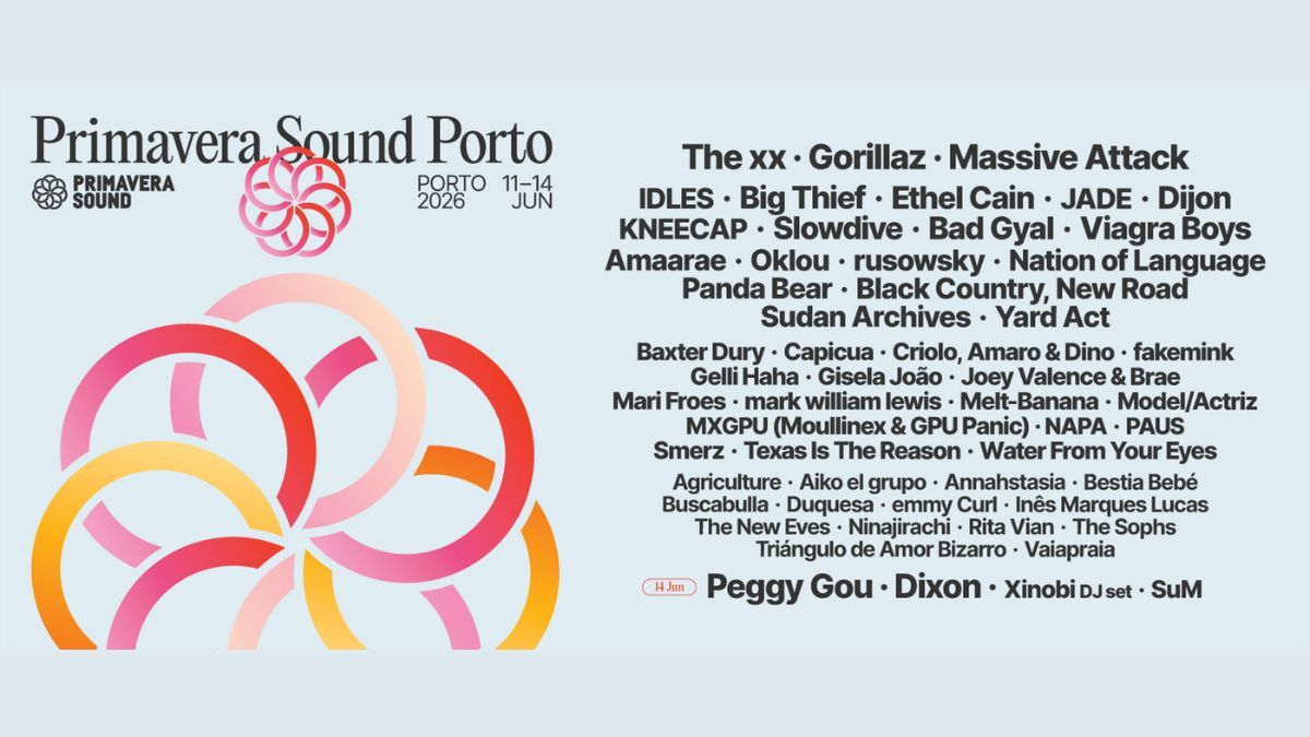 Primavera Sound Porto 2026 - Sunday - Peggy Gou, Dixon and more Tickets ...
