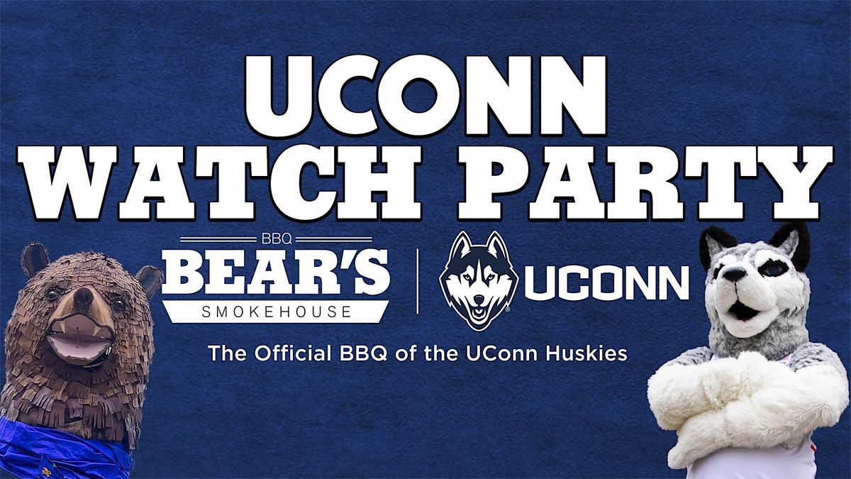 UCONN Watch Party | Bear's Smokehouse, Hartford | April 1, 2023