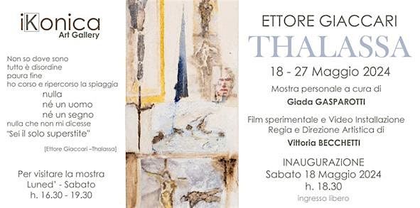 THALASSA, pittura, musica dal vivo, videoproiezione at iKonica Art ...