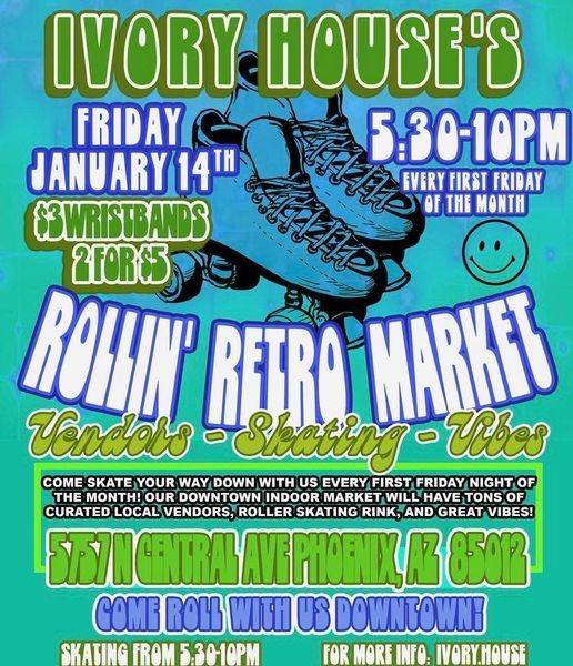 Rollin Retro Vintage Market | The FLC - Family Life Center, Scottsdale ...