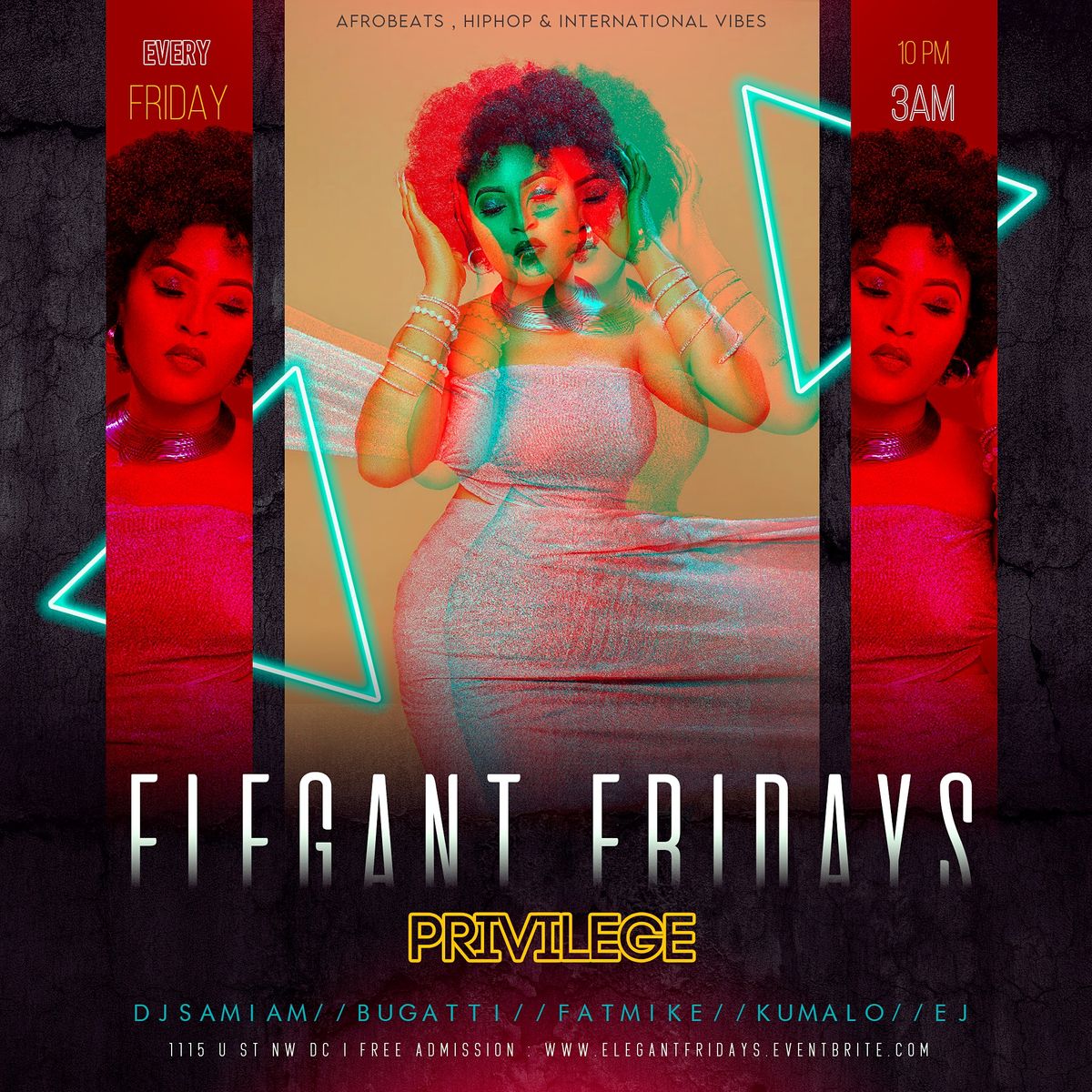 AFRO INTERNATIONAL ELEGANT FRIDAYS AT PRIVILEGE DC at PRIVILEGE DC ...