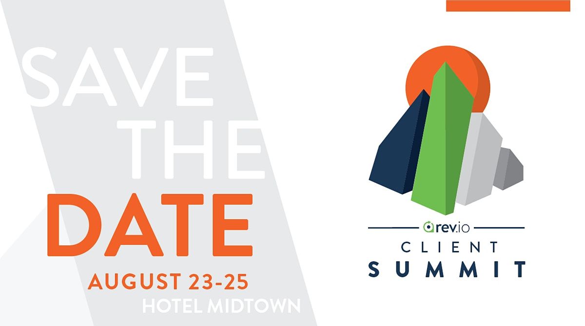 Rev.io Client Summit 2022 at Hotel Midtown, Atlanta on 23rd August, 2022